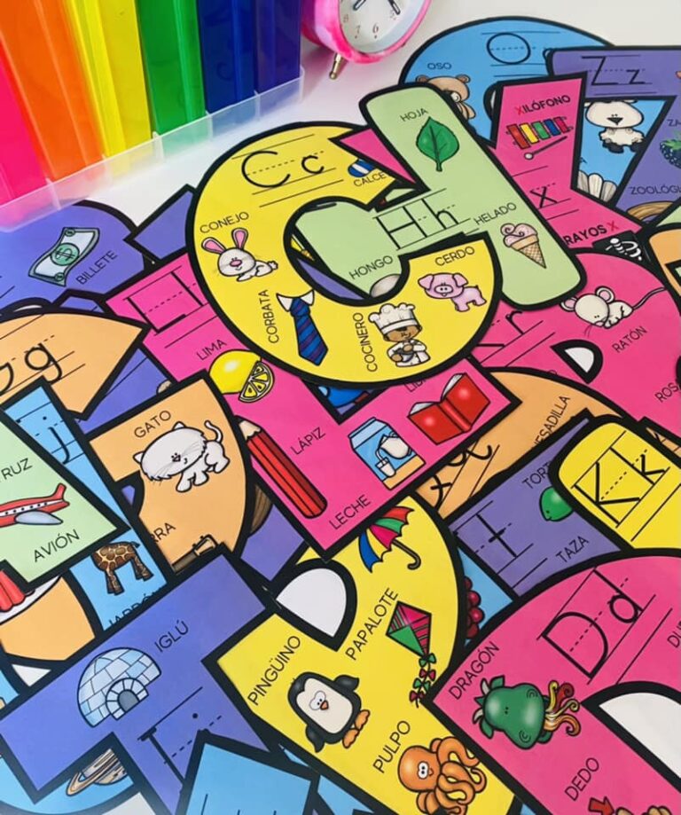 Carteles del abecedario - Los Materiales Educativos