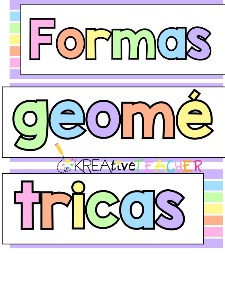 Actividades de Figuras Geométricas en PDF para imprimir - Los ...