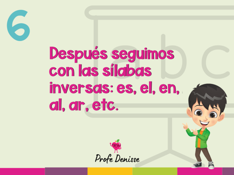 ¿Cual es el orden adecuado para enseñar las letras? Sílabas simples y ...