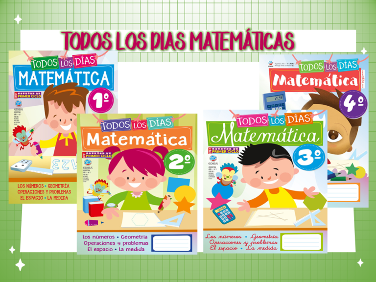 Todos los días matemáticas en PDF para imprimir - Los Materiales Educativos