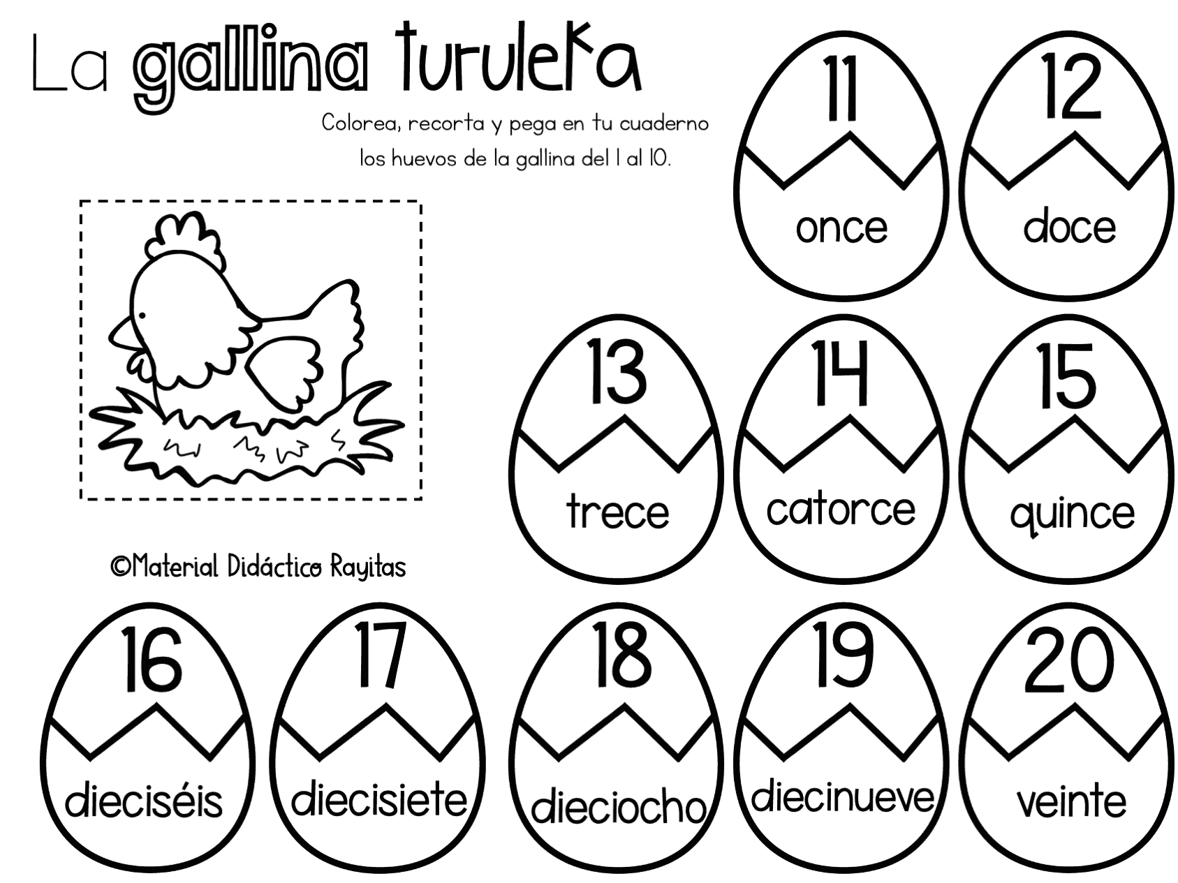 Fantásticas actividades para trabajar la Familia de números para ...