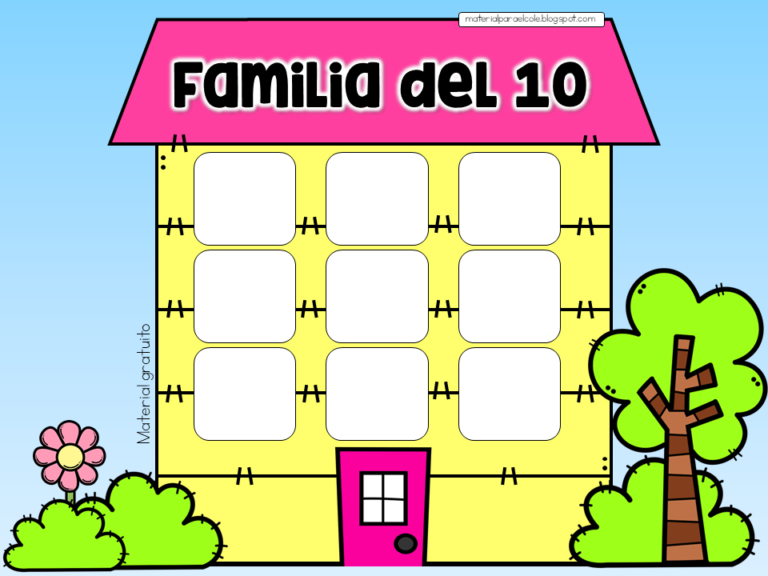 Fantásticas actividades para trabajar la Familia de números para ...