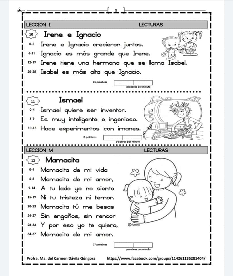 Materiales de lectura para niños en PDF📲Descargar gratis - Los Materiales Educativos