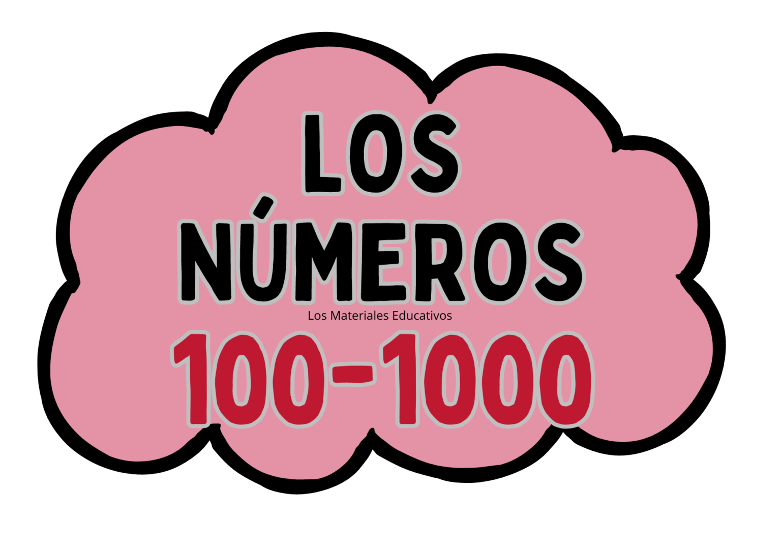 Carteles de los números de 100 en 100 hasta 1000 - Los Materiales ...