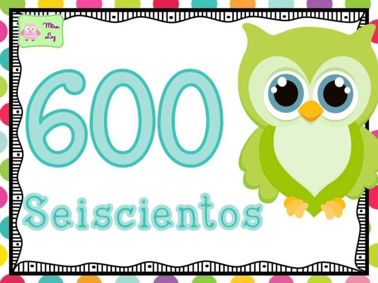 Carteles de los números de 100 en 100 hasta 1000 - Los Materiales ...