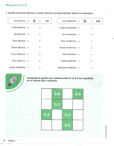 Mateprácticas PDF Todos los grados primaria - Los Materiales Educativos