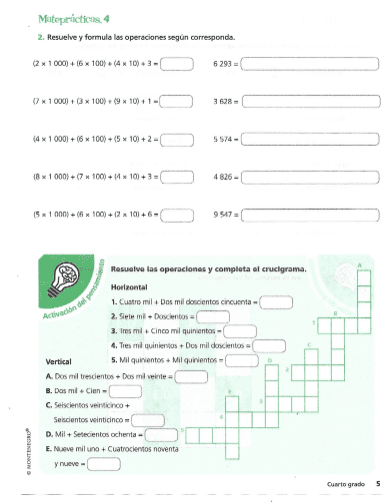 Mateprácticas PDF Todos los grados primaria - Los Materiales Educativos