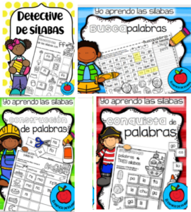 Cuadernillos yo aprendo las silabas en PDF - Los Materiales Educativos