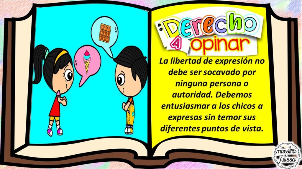 Cartel de los derechos de los niños - Los Materiales Educativos