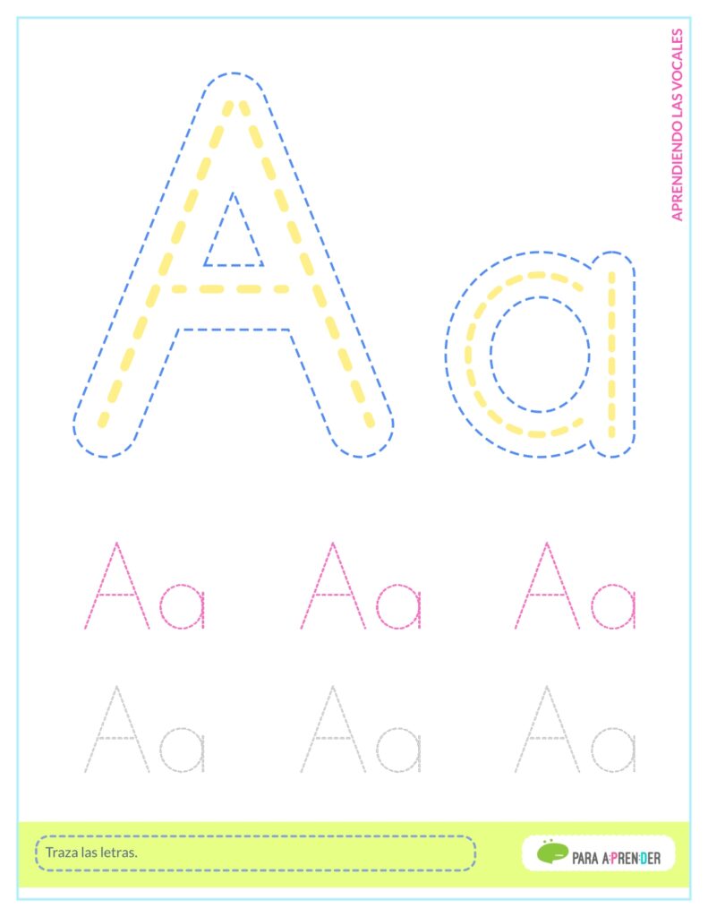 Actividades con las vocales - Los Materiales Educativos