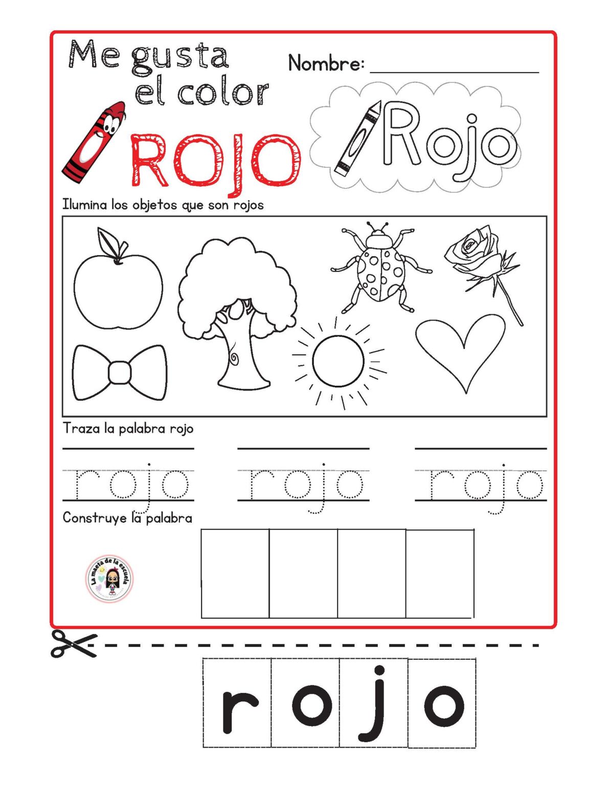 Actividades de los colores - Los Materiales Educativos