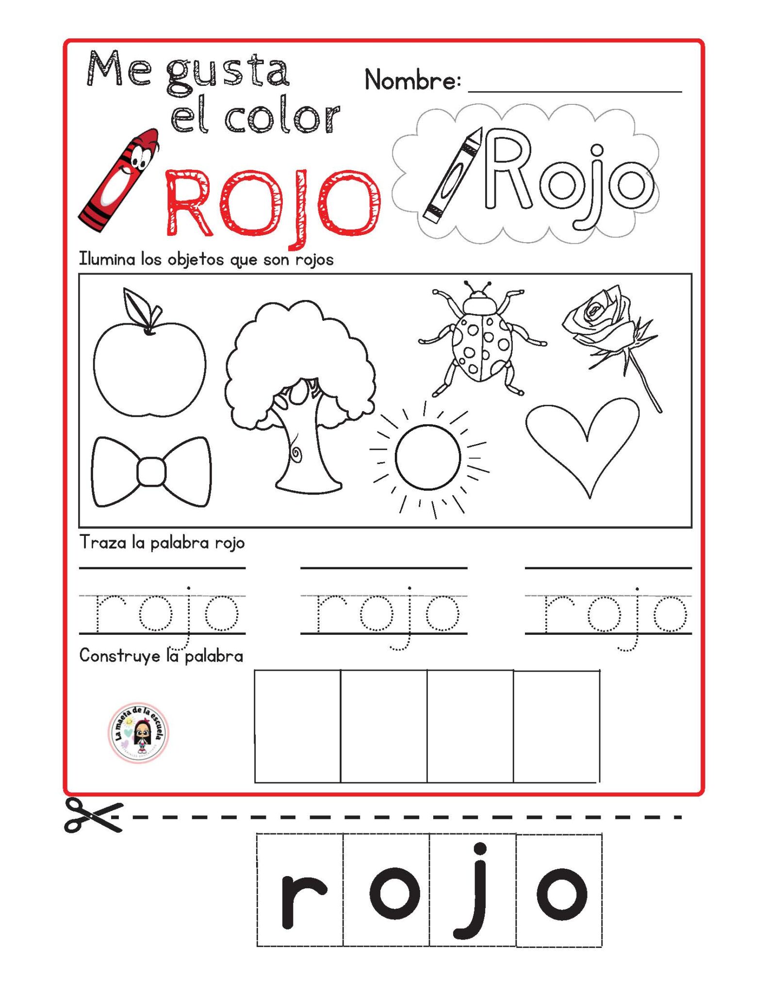 Actividades de los colores - Los Materiales Educativos