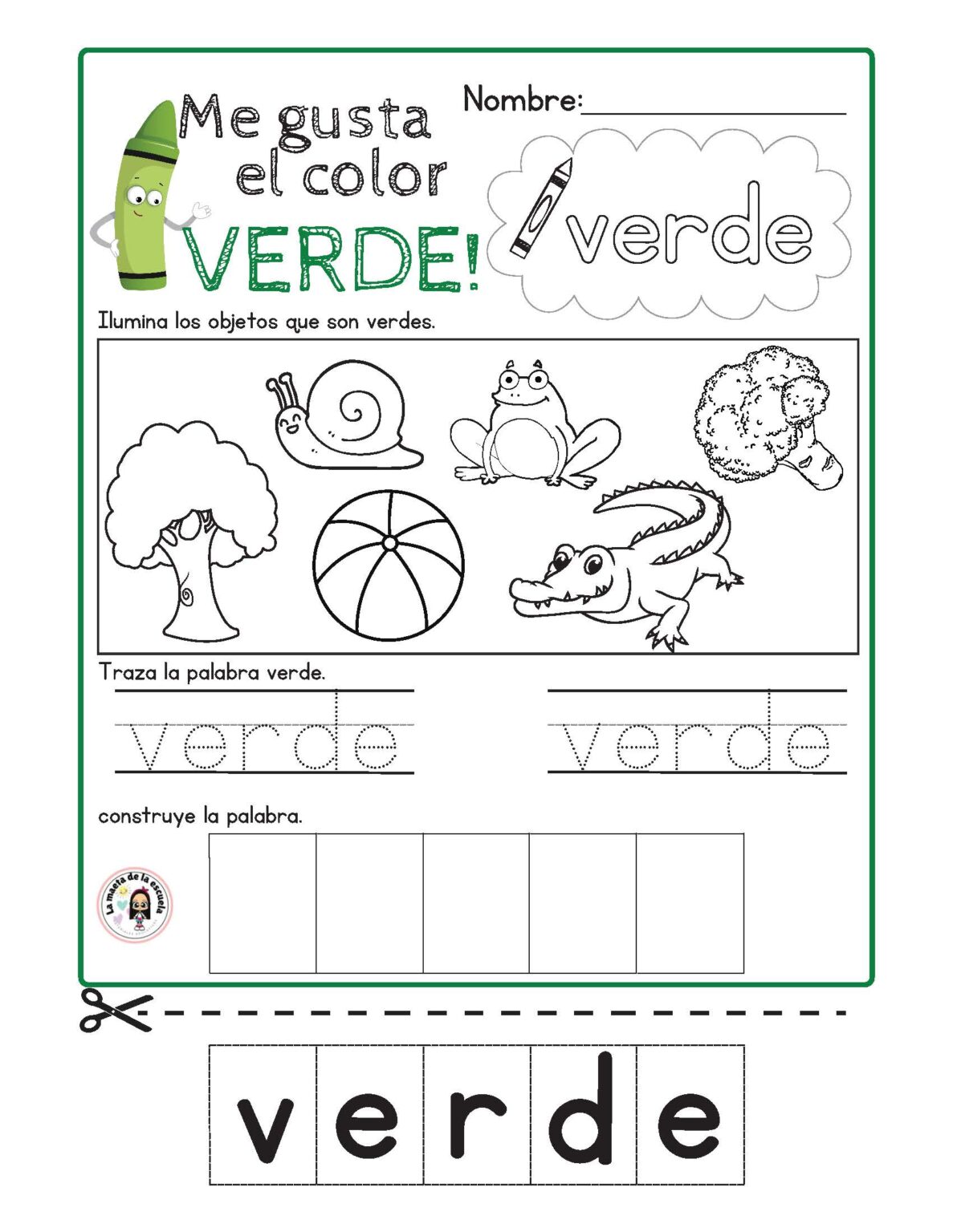 Actividades de los colores - Los Materiales Educativos