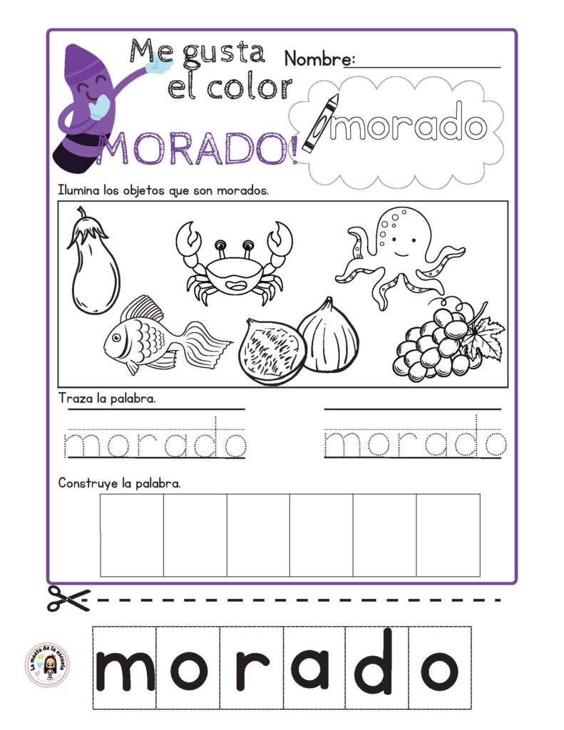 Actividades de los colores - Los Materiales Educativos