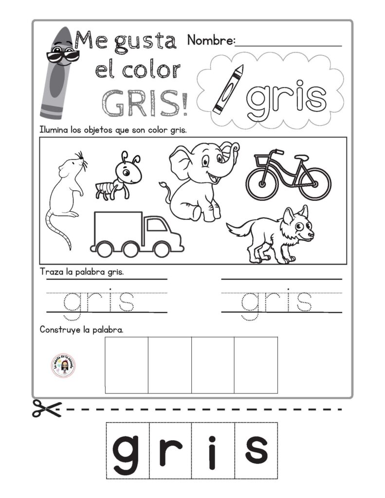 Actividades de los colores - Los Materiales Educativos