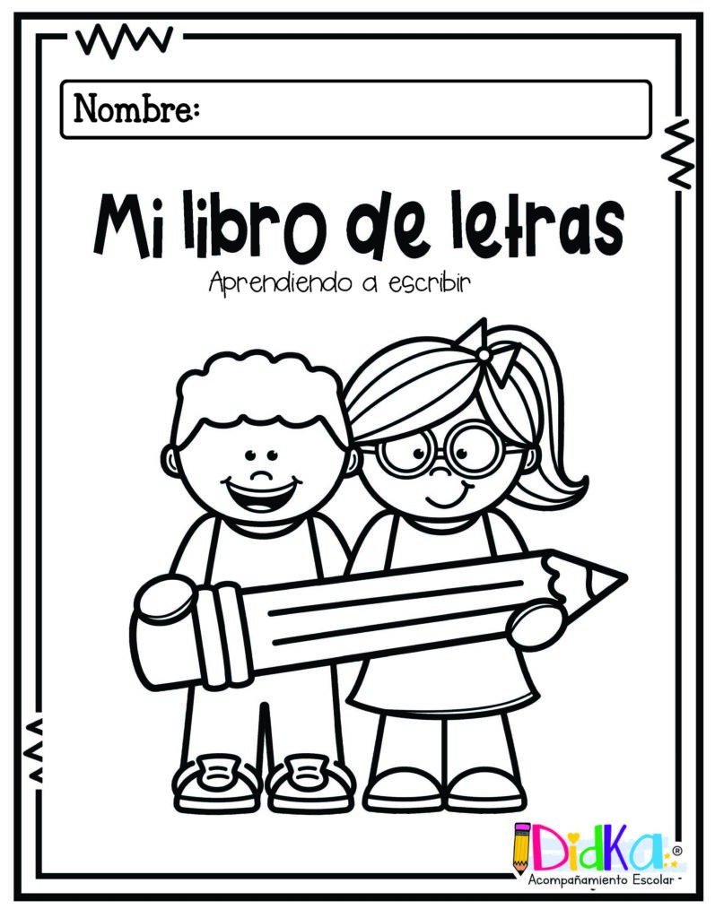 Mi libro de letras para aprender a escribir - Los Materiales Educativos