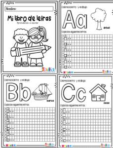 Mi libro de letras para aprender a escribir - Los Materiales Educativos