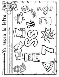 Actividades con las silabas sa se si so su - Los Materiales Educativos