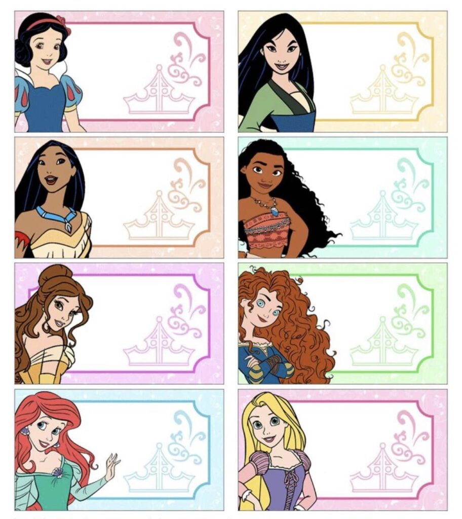 Etiquetas escolares para imprimir en PDF - Los Materiales Educativos