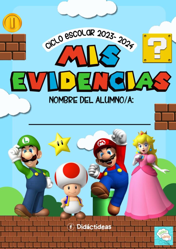 Portadas para expedientes Ciclo Escolar 2023-2024 - Los Materiales ...