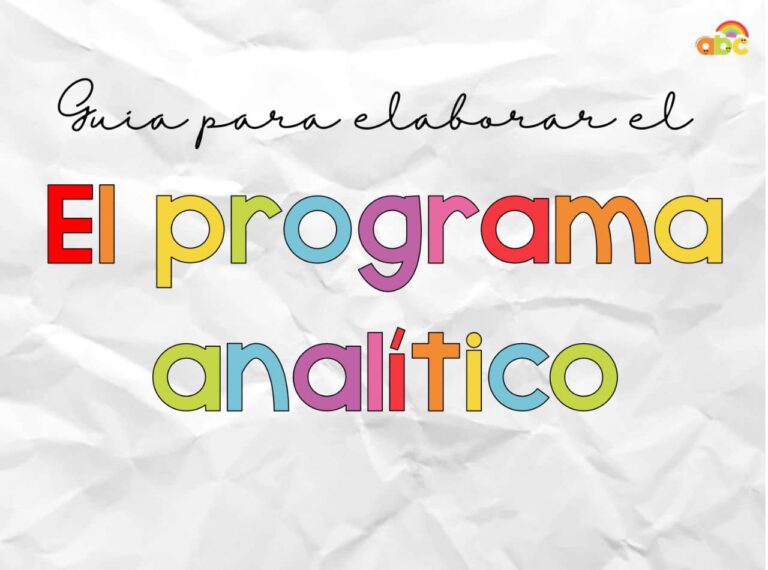 📝Programa Analítico - Los Materiales Educativos 📝Programa Analítico - Los Materiales Educativos