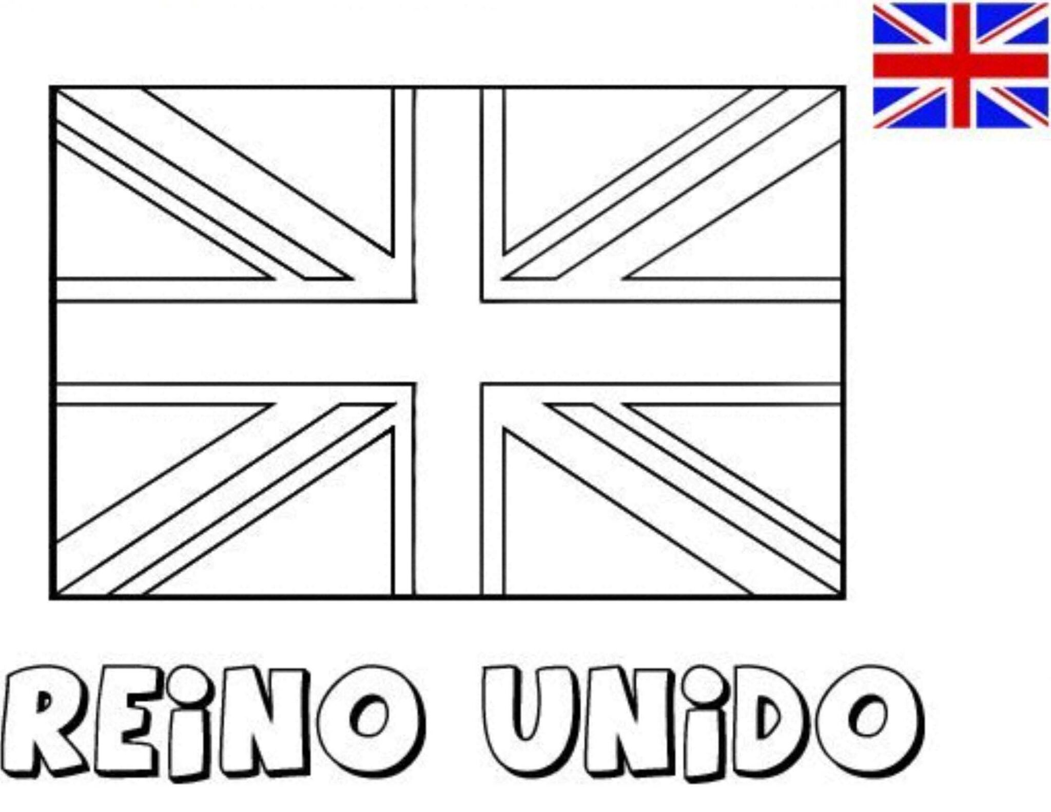 Banderas de la ONU con nombres para imprimir - Los Materiales Educativos