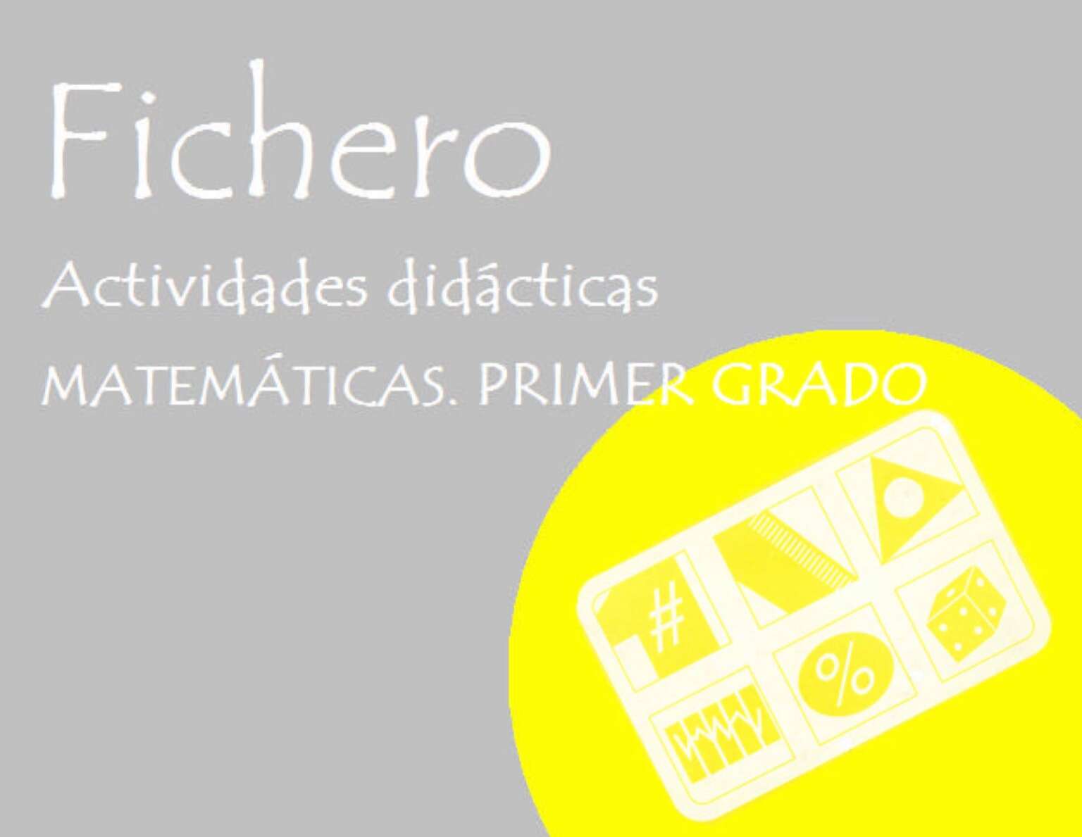 Fichero de actividades didácticas matemáticas - Los Materiales Educativos